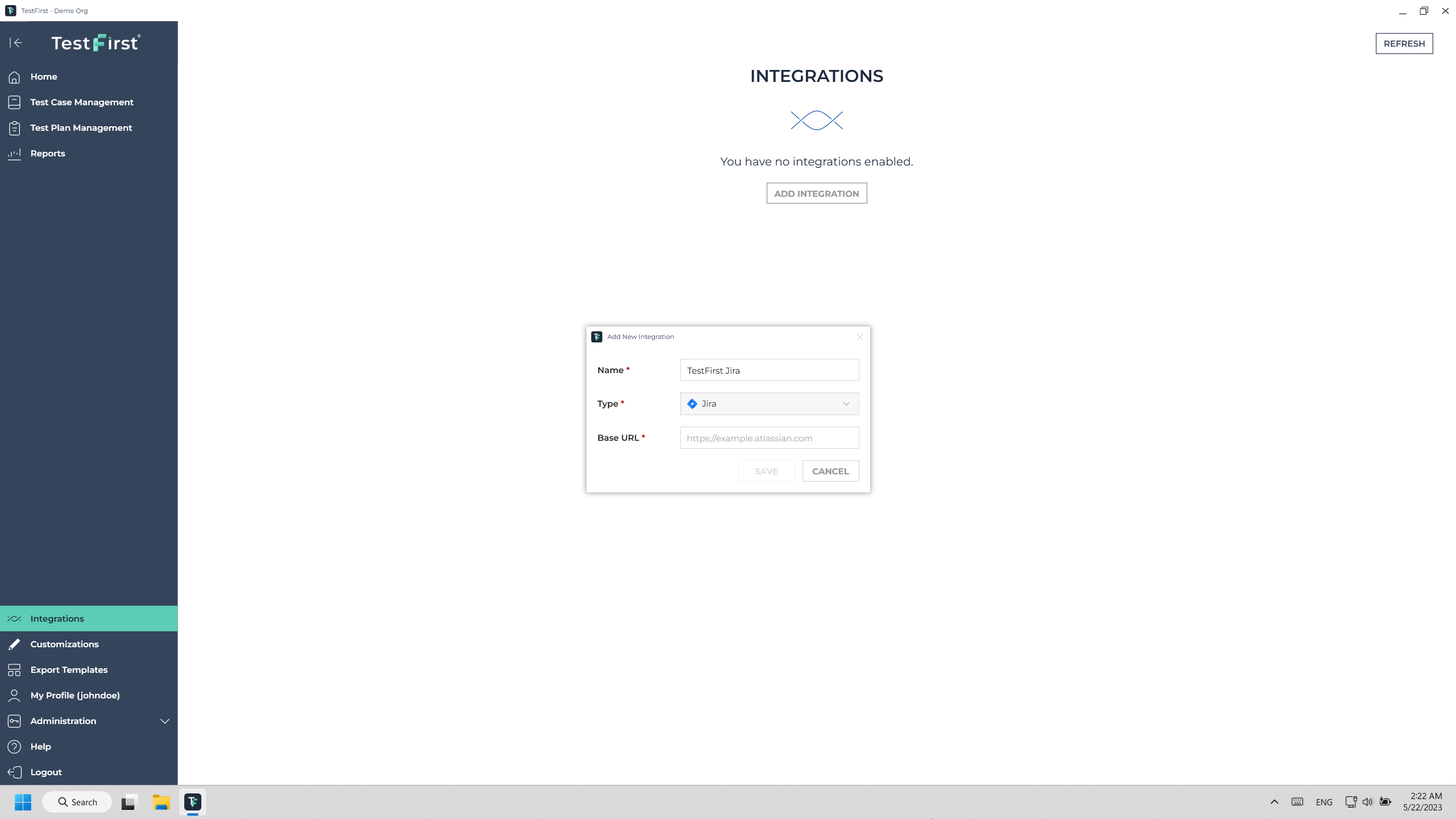 Integrate TestFirst with Jira