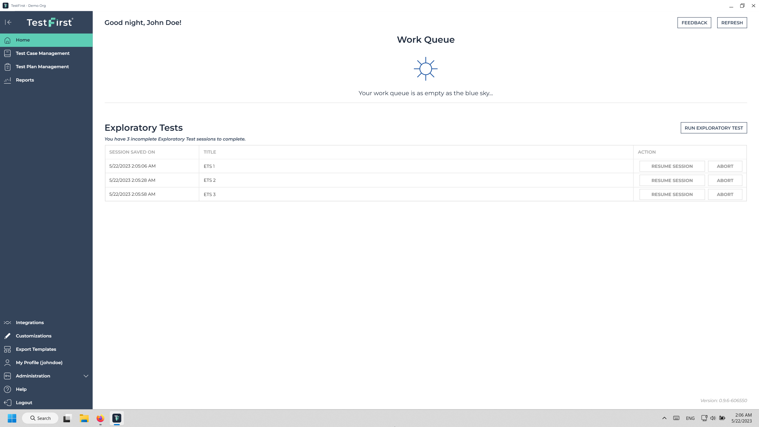 Run Multiple Sessions