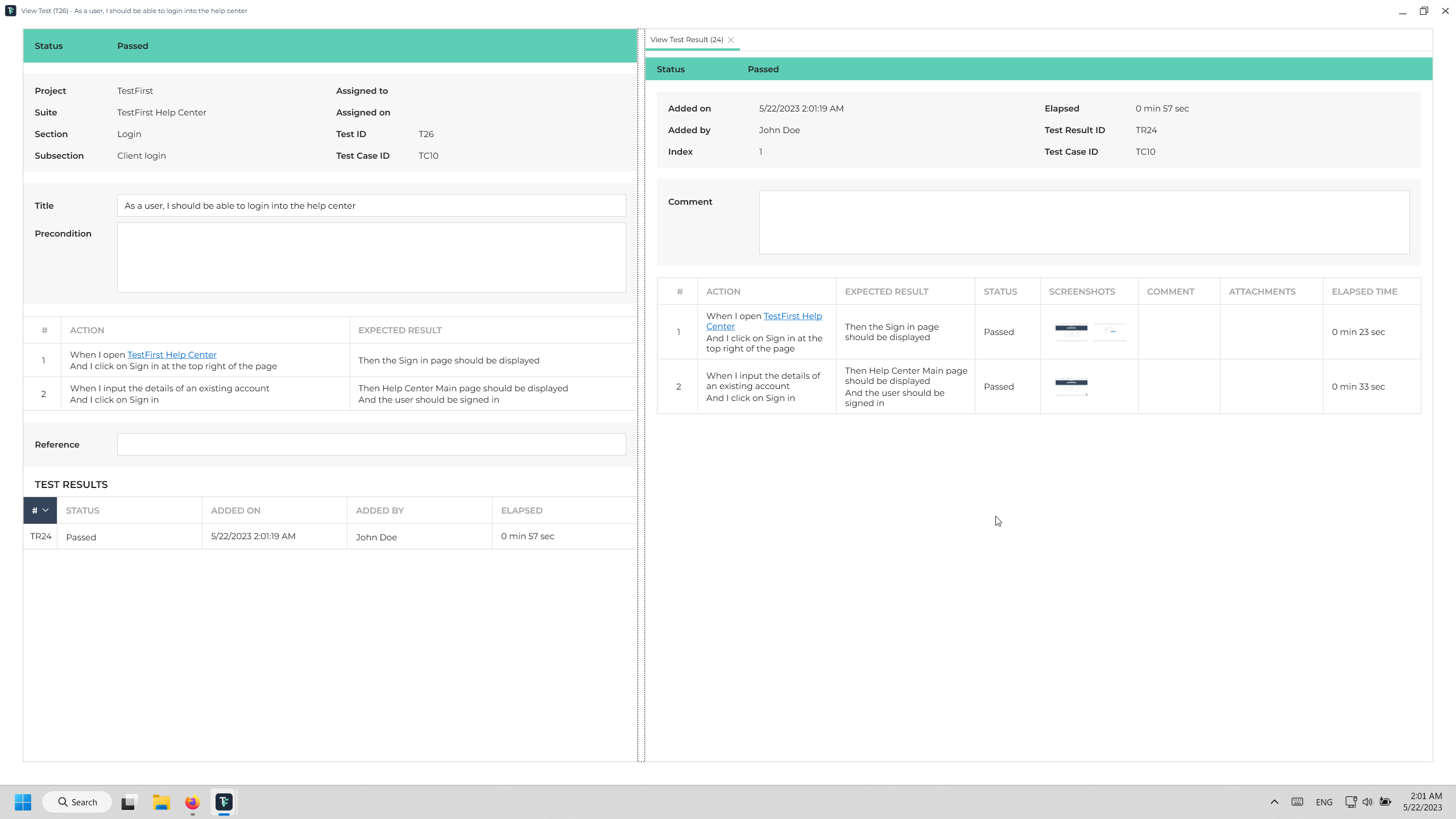 Automatically Create Test Artifacts